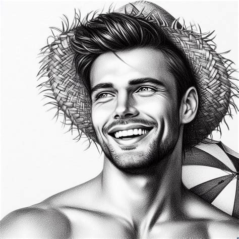 Download Ai Generated Man Drawing Royalty Free Stock Illustration
