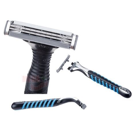 Gillette Sensor Excel Razor Handle Blades Cartridge Twin Blades Manual