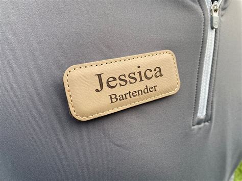 Personalized Name Tag Name Tag Customized Name Tag Engraved Etsy