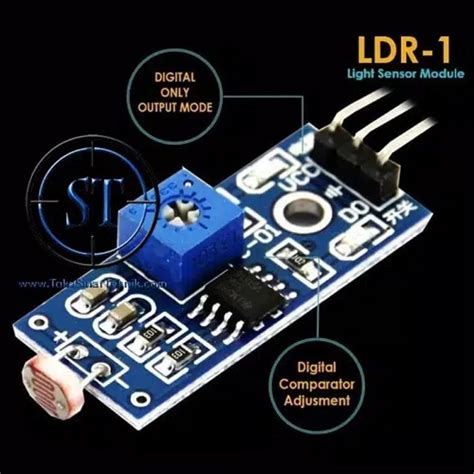 Cahaya Arduino Photoresitor Photosensitive Ldr Light Sensor Module