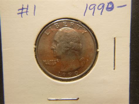 1990 P Washington Quarters For Sale Buy Now Online Item 780486