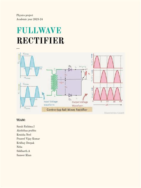 Physics Project Pdf Rectifier Diode