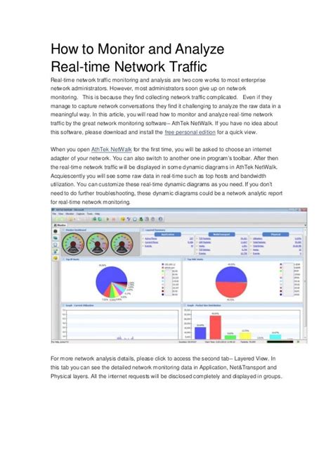 How To Monitor And Analyze Real Time Network Traffic