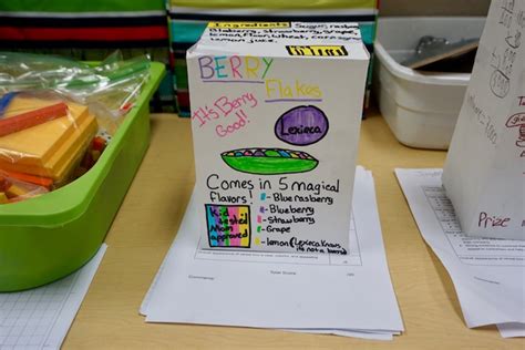 Cereal Box Design Project