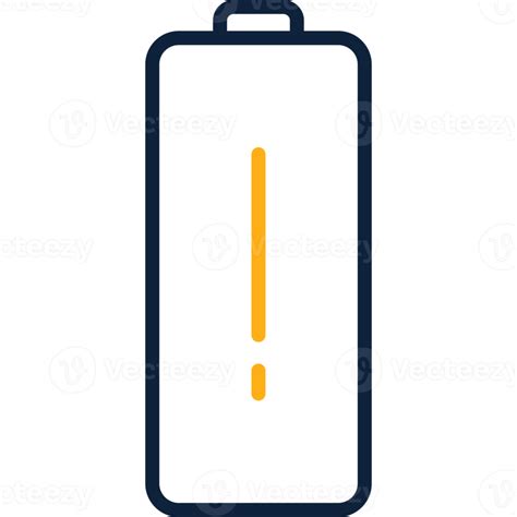 Icono De Error De Carga De La Batería 16458228 Png