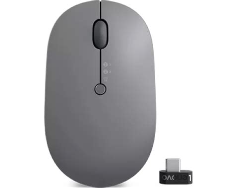 Lenovo Go Wireless Multi Device Mouse Thunder Black Y C Zylax Computers