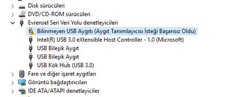 Solved USB Device Not Recognized Error Code STMicroelectronics Community