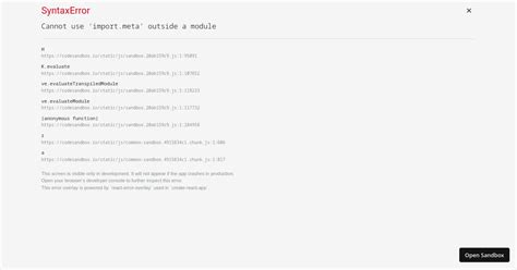 Nodejs Codesandbox