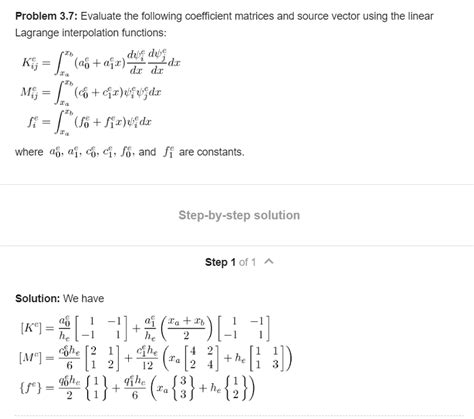 Problem 3 7 Evaluate The Following Coefficient
