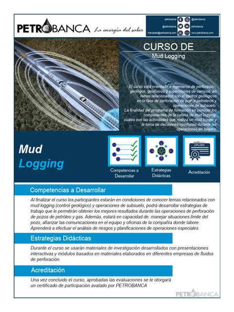 mud logging pdf perforación