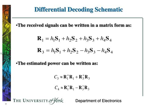 PPT Differential Space Time Coding For Future Wireless Systems PowerPoint Presentation ID