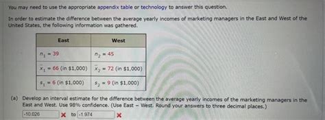 solved you may need to use the appropriate appendix table or