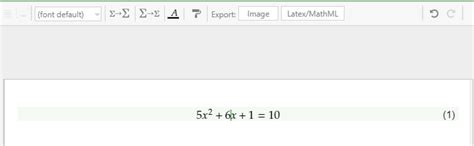 AsciiDocのTips 数式の挿入