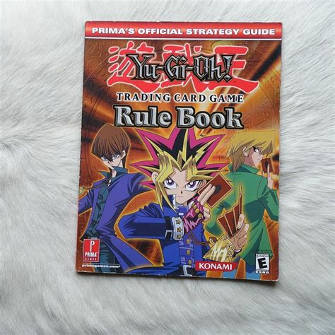Yu Gi Oh Rule Book Trading Card Game Primas Official Strategy Guide