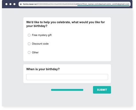 Data Forms Pre Fill Form Details With Hidden Fields