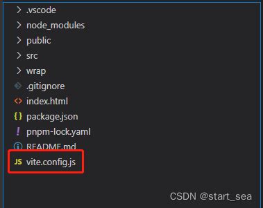 Vue vite创建项目关于vite config js文件的配置
