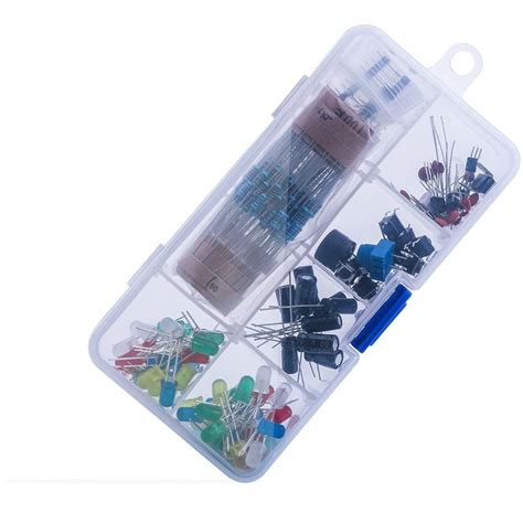 electronics component basic starter kit with precision potentiometer