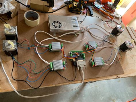 Cnc 4 Axis Kit Wtih Nema 23 Motor And Driver Board And Power Supply