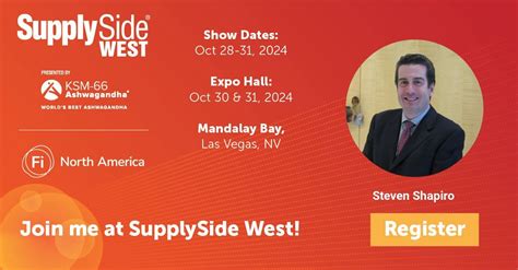 Sswexpo Tradeshow Healthandnutrition Conference Steven Shapiro