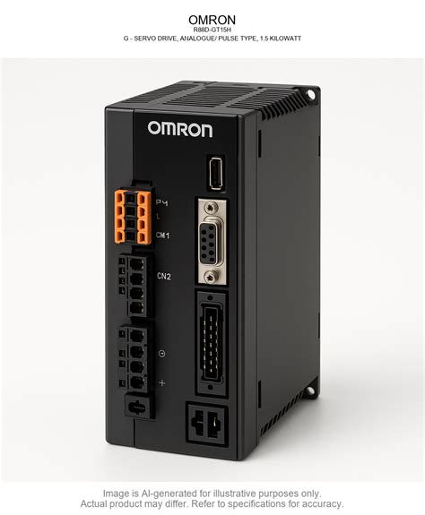 Omron R88d Gt15h G Servo Drive Analogue Pulse Type 15 Kilowatt