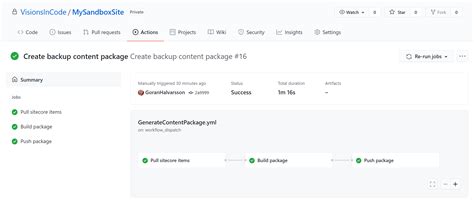 Use Github Packages For Storing Sitecore Content As A Nuget Package With The Power Of Sitecore