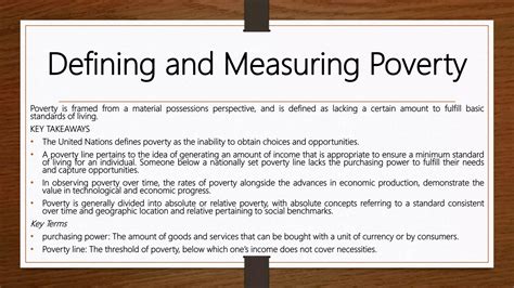 Income Distribution Poverty And Living Standard Pptx