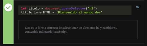 Duda Respuesta Manipulando Contenido Html Con Javascript Lógica De Programación Explorar