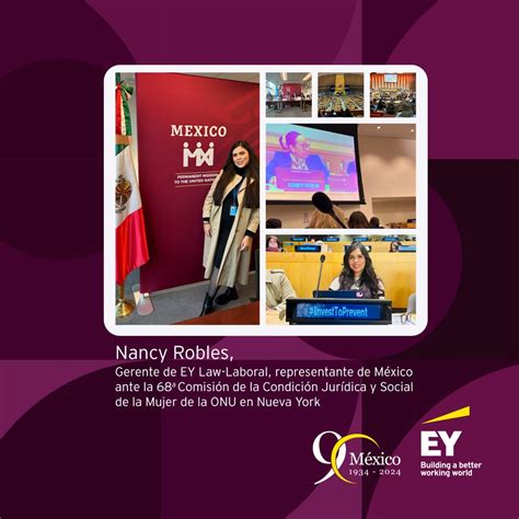 Ey México Nancy Robles Gerente De Ey Law Laboral De Facebook