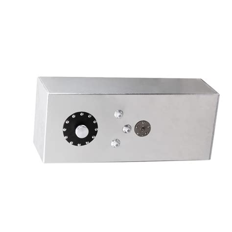 60l Aluminium Rectangle Fuel Surge Tank With Cap Fuel Cell With Sensor