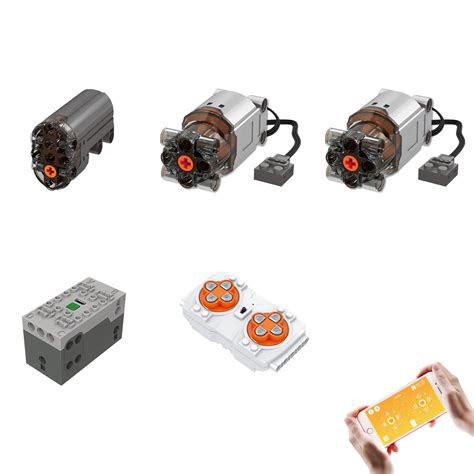 Amazon Com Mould King Power Upgrade Installation Unit Compatible 13123 13126 Including Motors