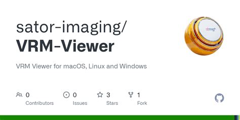 GitHub Sator Imaging VRM Viewer VRM Viewer For MacOS Linux And Windows