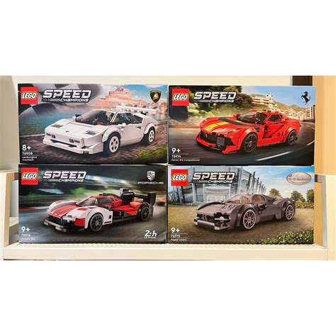 Lego Speed Champions Ferrari Porsche Lambo Pagani Misb Shopee Malaysia
