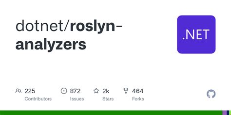 Github Dotnetroslyn Analyzers