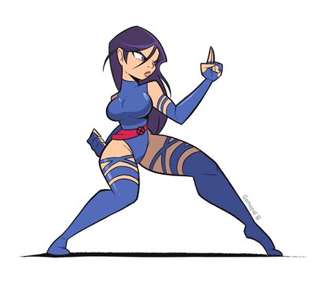 Psylocke Fighting Pose By Gamepal On Deviantart