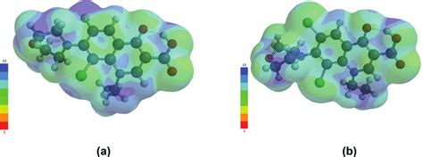 The Optimized Geometry And Local Ionization Potential Map Of A Fpq 28 Download Scientific