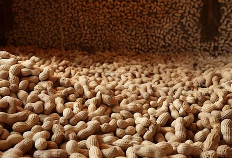 Peanuts Are Shown In An Open Space Background High Resolution Peanuts