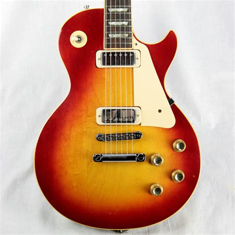 1976 Gibson Les Paul Deluxe Cherry Sunburst Mini Humbuckers Standard