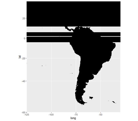 R Avoiding Hoizontal Lines And Crazy Shapes When Plotting Maps In Ggplot2 Stack Overflow