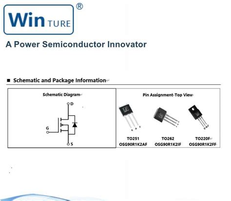 One Switch Topologies High Voltage Power Mosfet High Voltage Semiconductor Mosfet And Mode N