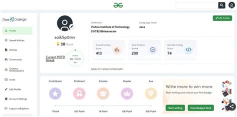 Sai Kiran Miriyala On Linkedin Connections Geeksforgeeks Dsa Problemsolving