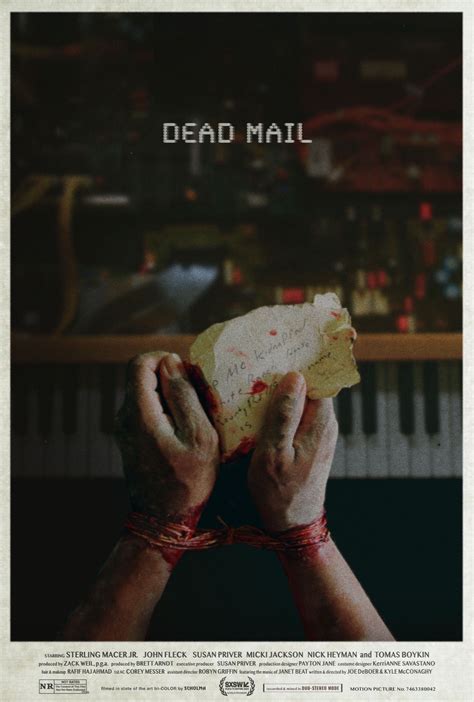 Dead Mail Summary Latest News Trailer Cast Where To Watch And More