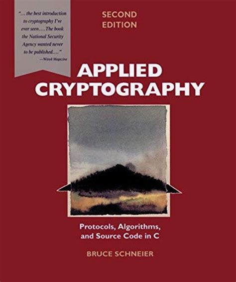 Applied Cryptography Protocols Algorithms And Source Code In C Etsy Cryptography
