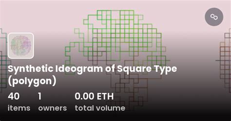 Synthetic Ideogram Of Square Type Polygon 컬렉션 Opensea