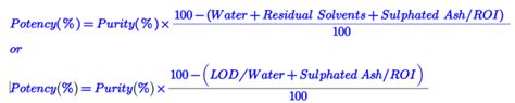 How To Calculate Potency Purity And Assay In Pharmaceuticals Accurate And Easy Approach