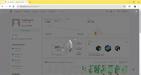Video Jaimin Prajapati On Linkedin Leetcode Problemsolving