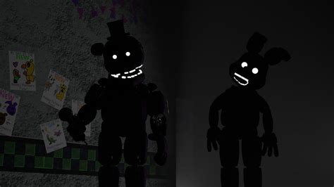 Shadow Freddy And Shadow Bonnie By Sfm3639 On Deviantart