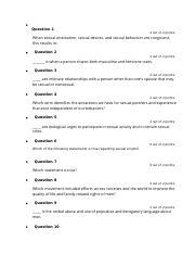 Qz4 Docx Question 1 2 Out Of 2 Points When Sexual Orientation Sexual Desires And Sexual