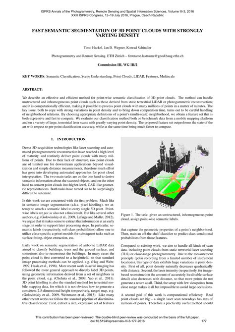 pdf fast semantic segmentation of 3d point clouds with strongly
