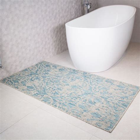 Denim Blue Bathroom Rugs At Jimmie Beverly Blog