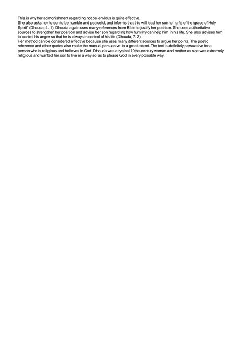 Solution Character Analysis Character Analysis Examples Studypool